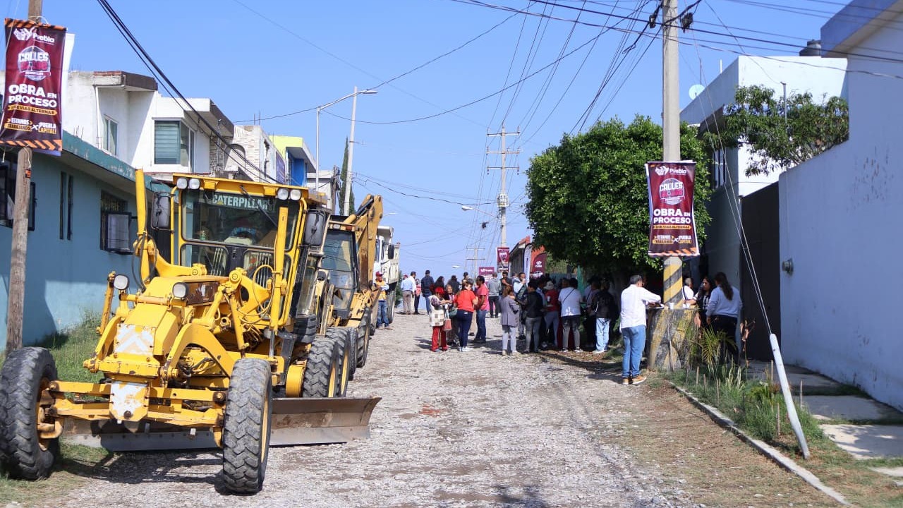 Arranca Pepe Chedraui trabajos de pavimentación en San Jerónimo Caleras ...